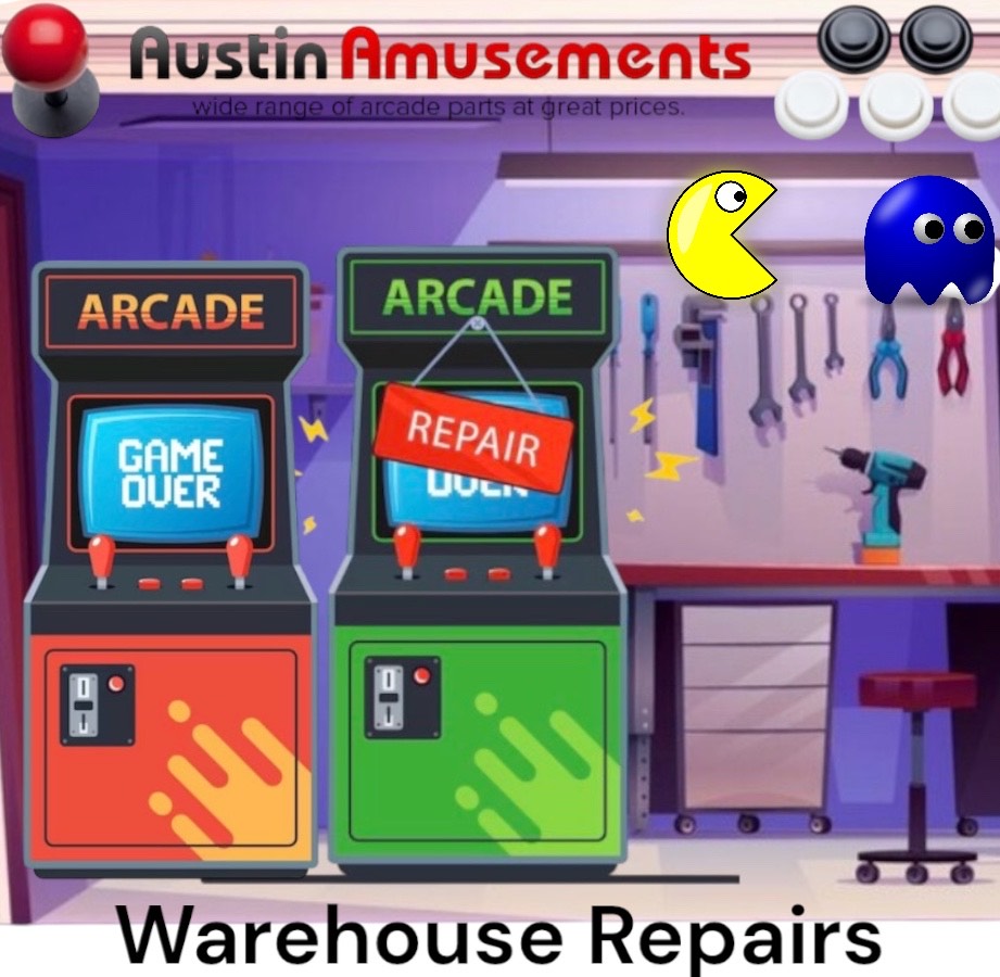 Arcade & Pinball Machine Repairs, Service & Buyer Condition Reports. – Austin Amusements