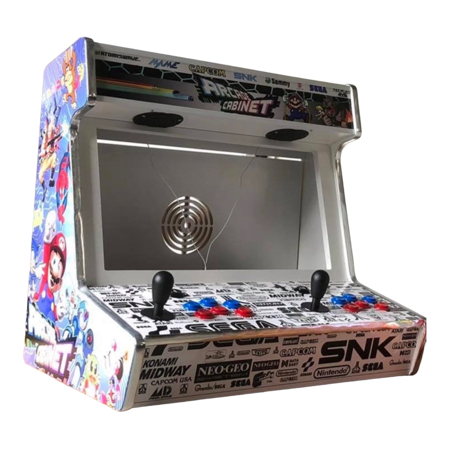 Gabinete Arcade Jamma 6 In 1 Vertical Classics Arcade Jamma Game PCB