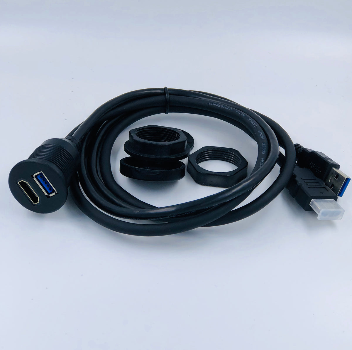 USB & HDMI Dummy Button- Control Panel Mount-30MM – Austin Amusements
