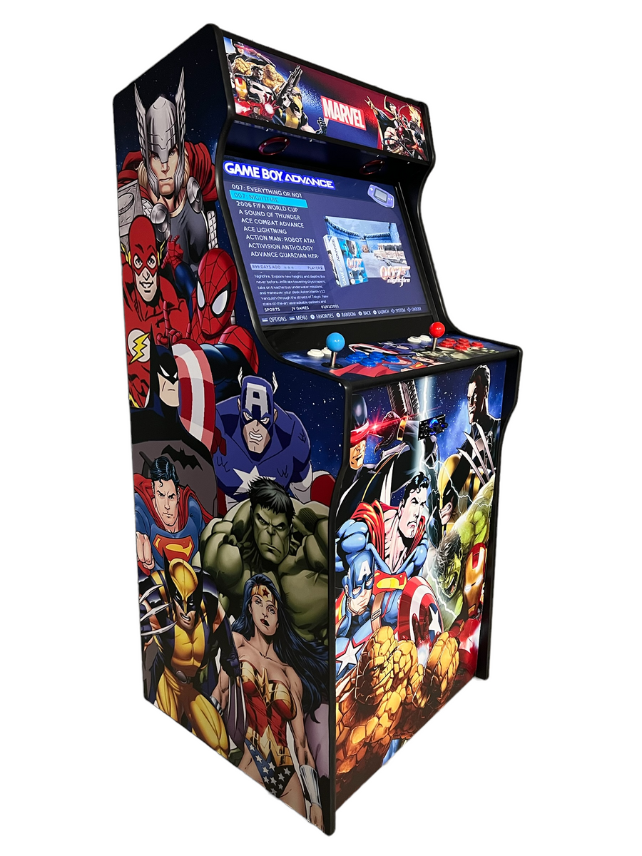 27in Arcade Machines - JAMMA- Aussie Made - Marvel Decals – Austin ...