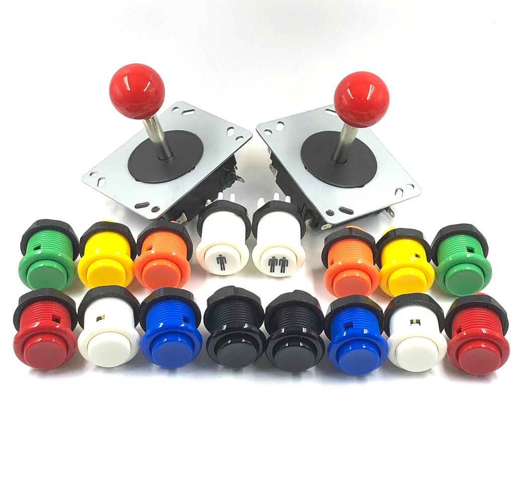 Arcade Pack- Bao Joysticks & Ausleaf Buttons – Austin Amusements