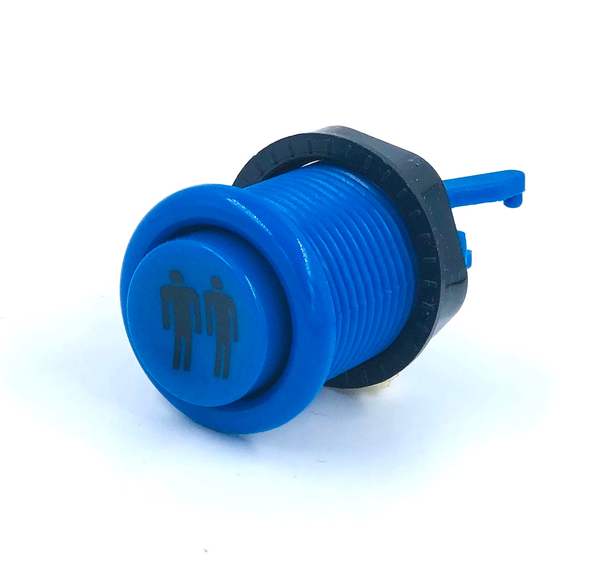 Clearance - Blue American Style Push Button Player 2 – Austin Amusements