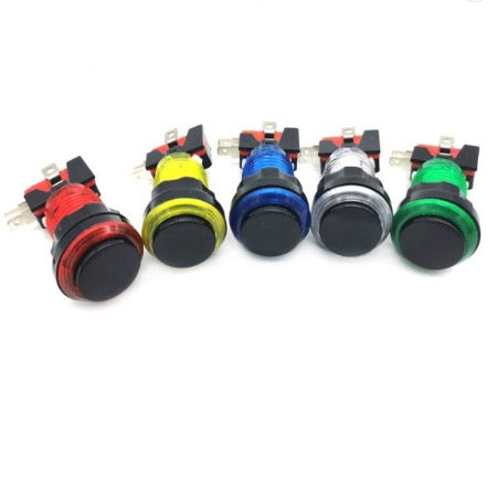 Round LED Arcade Buttons – Austin Amusements