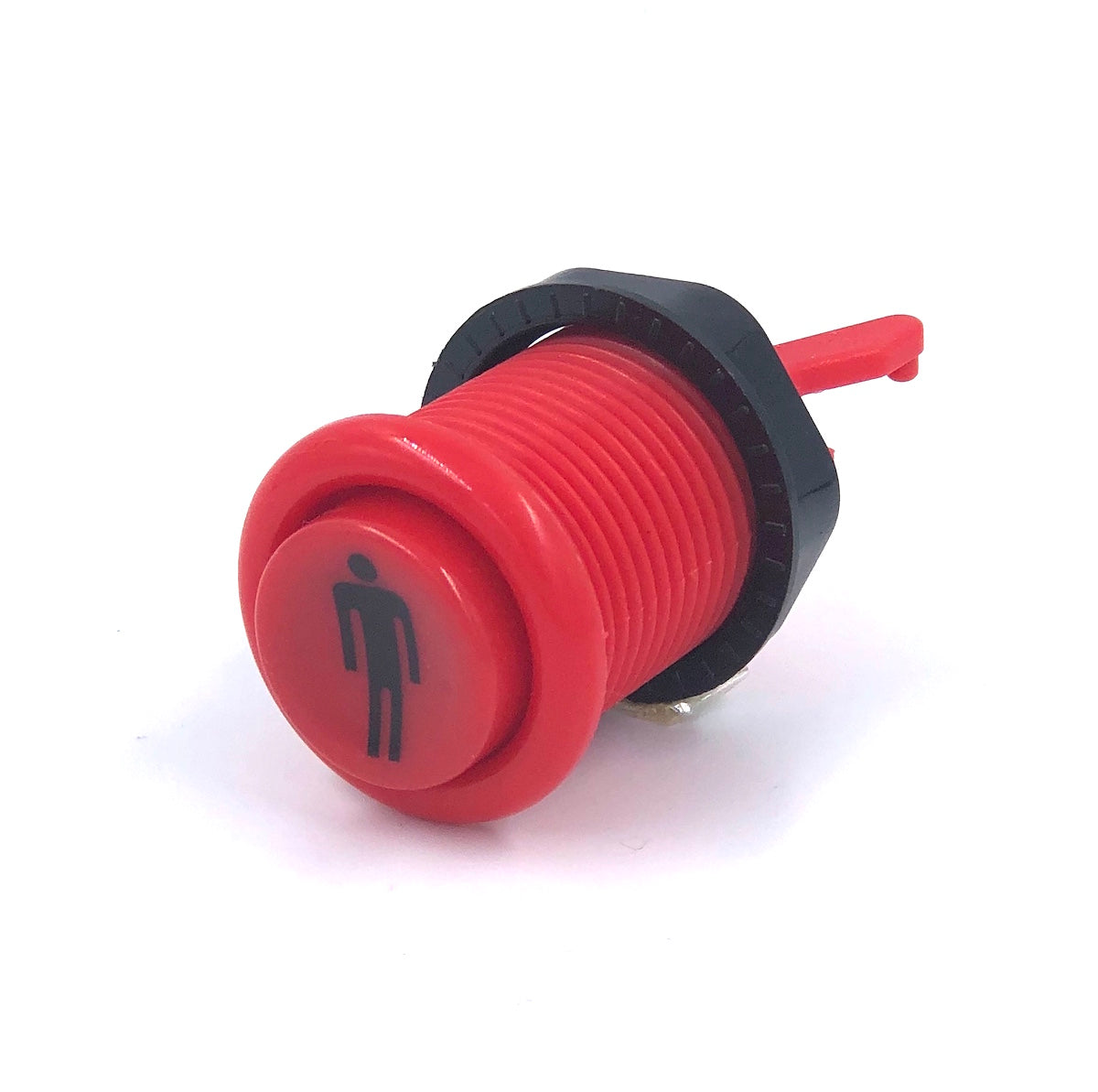 Clearance - Red American Style Push Button Player 1 – Austin Amusements